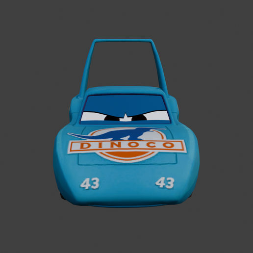 STL file Disney Infinity King - Cars 3D Printable Model ♾️ ・3D print ...