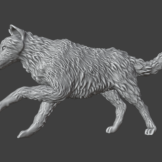 🐺 Dnd Wolves pack 1・Free STL File for 3D printing・Cults