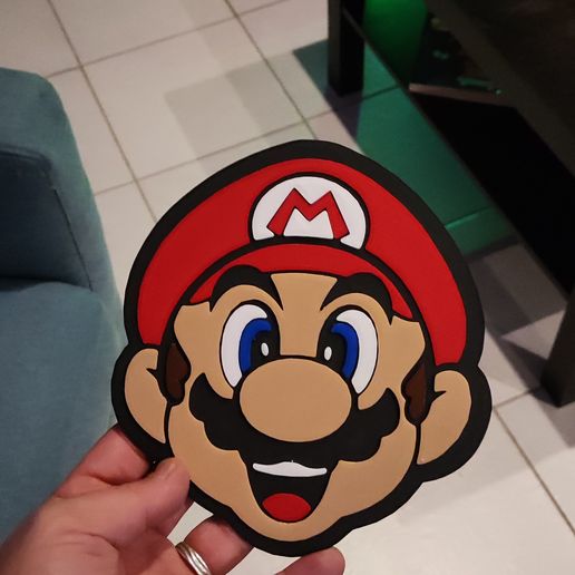 STL file Mario's head 🎲 ・Model to download and 3D print・Cults
