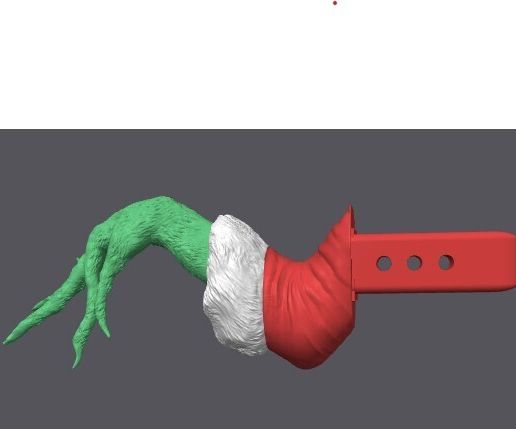 Grinch Hitch Hand 2 Inch・ STL File for 3D printing・Cults