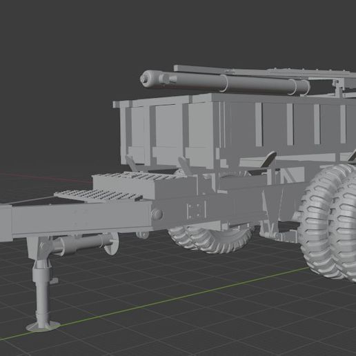 🚐 m58 mine cleaning line charge MCLIC on on m200 trailer 35 th scale ...