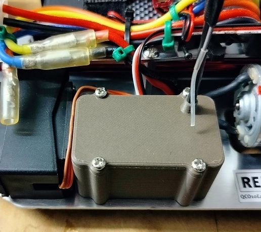 📦 RC receiver box Reely EB-250 chassis・ STL File for 3D printing・Cults
