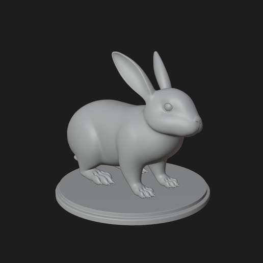 STL file Rabbit 3D Model – High-Quality Printable STL 🐇 ・3D printer ...