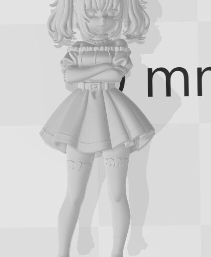 👾 Ani Grok IA Figure Elon Musk Gothic・ STL File for 3D printing・Cults