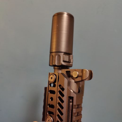 🔫 Airsoft 24mm CW Surefire Warden Style Tracer Shroud for LCT E&L AK ...