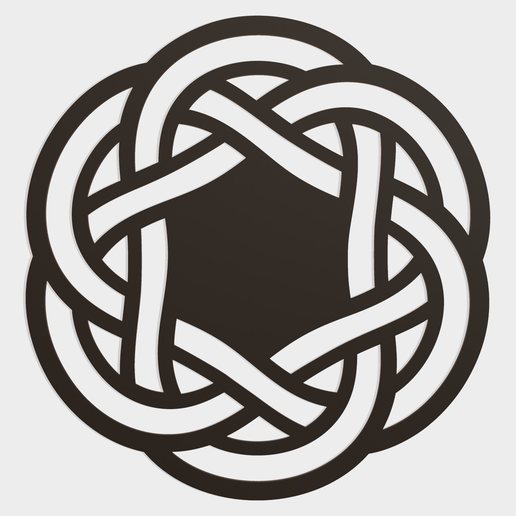 3D file Celtic Knot 15 - 2D/3D Wall Art STL+SVG+DXL+PNG For CNC Router ...