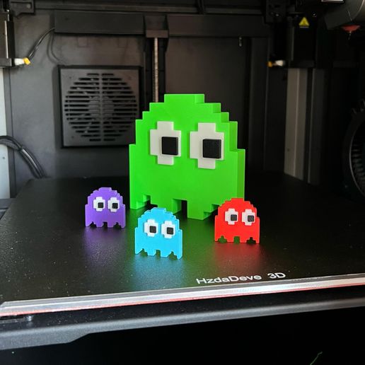 Free STL file Pacman Phantom 🧩 ・3D printer model to download・Cults