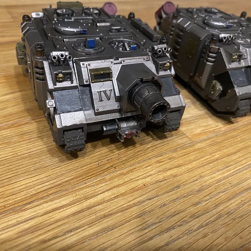 🔫 Vindicator Cannon Front plate・Free STL File for ・Cults