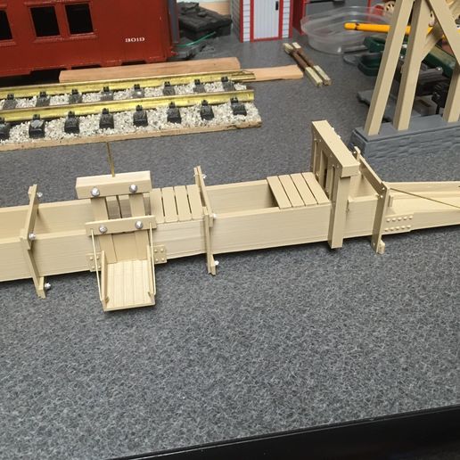 🚰 Sluiceway and water wheel 1:24・ STL File for ・Cults