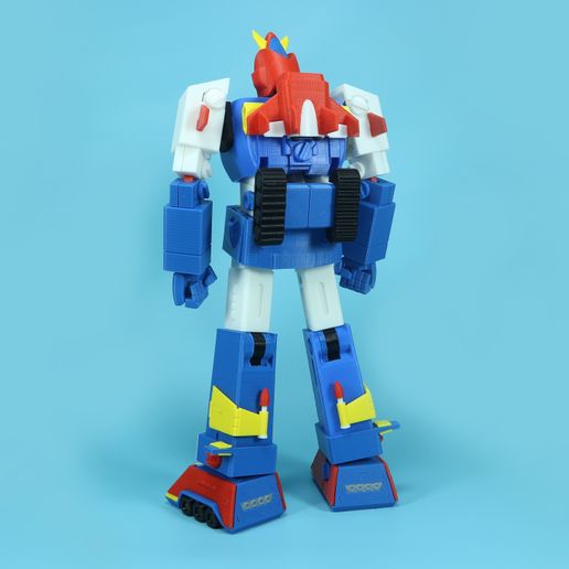 🤖 Voltes V - No Supports・Free STL File for ・Cults
