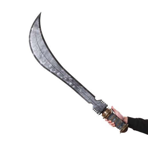 ⭐ Ryyk Scimitar blade Star Wars Replica Prop Sword Cosplay Weapon・ 3D File for 3D printing・Cults