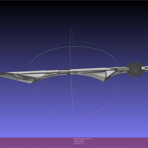 STL file RWBY Penny Floating Array Sword Printable Assembly・3D printer ...