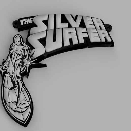 silver surfer comic logo
