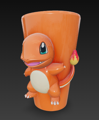 🐉 Charmander・ STL File for 3D printing・Cults