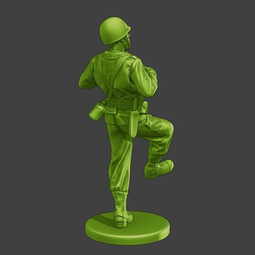 🫡 American soldier ww2 dance A15・ 3D File for ・Cults
