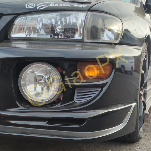 🩻 Subaru Impreza GC8 Front Bumper Lower Vent With Duct・ STL File for 3D ...