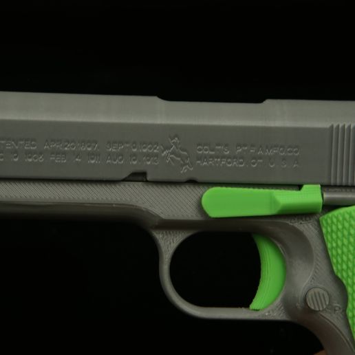 🔫 zvc toy gun colt 1911・ STL File for 3D printing・Cults
