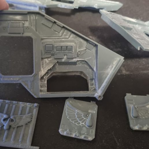 🩸 StormRaven Blood Angels icons・Free STL File for 3D printing・Cults