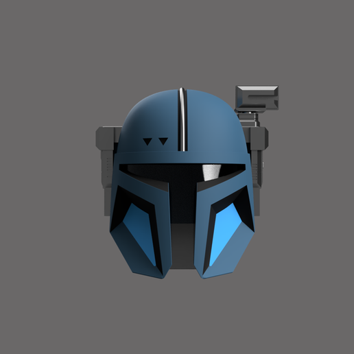 🪖 Paz Vizsla - Heavy Mando inspired helmet CLEAN+DENTED・Free 3D File ...