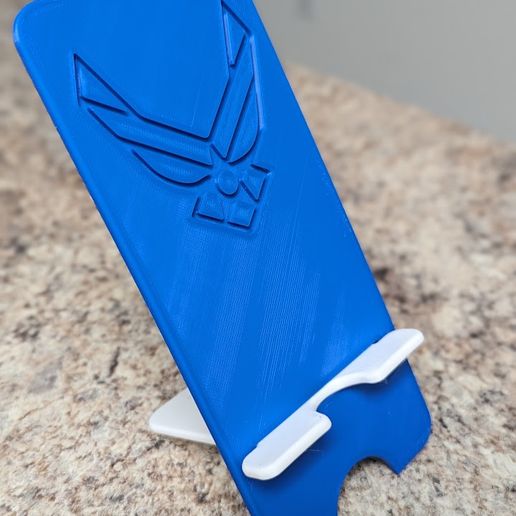 STL file Air Force Phone Stand / Holder 📞 ・3D printing template to ...