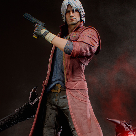 😈 Dante | Devil May Cry 5・ 3D File for 3D printing・Cults
