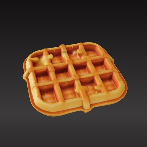 🧇 Viennese waffles・ STL File for 3D printing・Cults