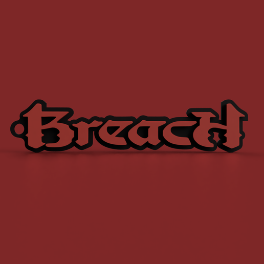 🗝️ Breach Twenty One Pilots keychain・ OBJ File for 3D printing・Cults