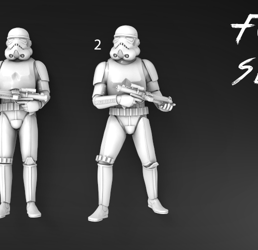 3D file Star Wars Stormtroopers ⭐ ・3D printable model to download・Cults