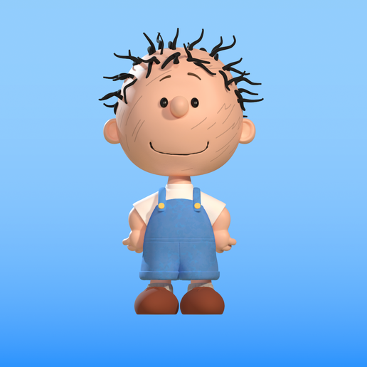 🥜 Pig-Pen (Snoopy)・ STL File for 3D printing・Cults