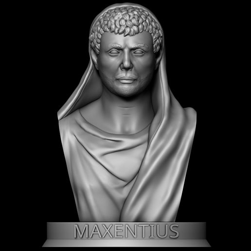 🗿 Marcus Aurelius Valerius Maxentius 3D Model Sculpture・ 3D File for 3D ...
