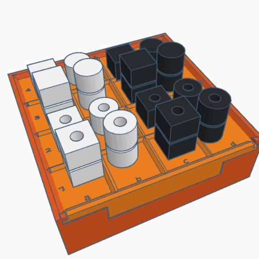 Archivo STL Quattro Game With Box 📦 ・Diseño de impresión en 3D para ...