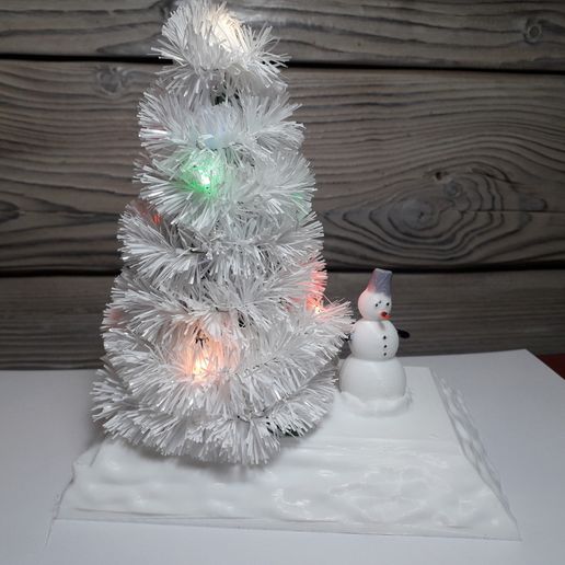 Free 3D file Stand for Electronic Christmas Tree Kit 🎄 ・3D printer ...