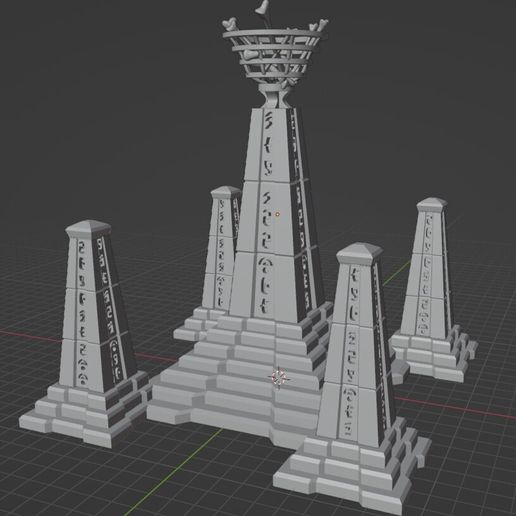 💀 Statue of the tithe・ STL File for 3D printing・Cults