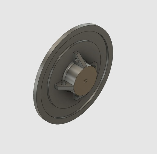 🤏 Small Display Turntable and Motor Mount・Free 3D File for ・Cults