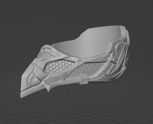 🦢 Vulture Mask for Minifigure・ OBJ File for 3D printing・Cults