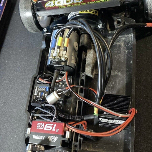 🔋 TT02 High Mount Battery Tray 1/10 RC Drift・ STL File for 3D printing ...