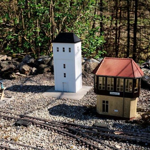 🚰 Water tower for G-scale LGB・Free STL File for ・Cults