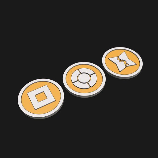 ⭐ Star Wars Shatterpoint Priority Objective Markers・Free 3D File for 3D ...