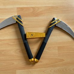 3D printable Power Rangers Omega Ranger Kusarigama cosplay・Cults