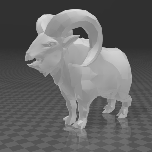🦸 BigHorners from Fallout・Free OBJ File for 3D printing・Cults