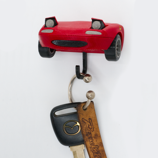 🚗 Mazda Miata MX-5 pop up key Hanger・ STL File for 3D printing・Cults