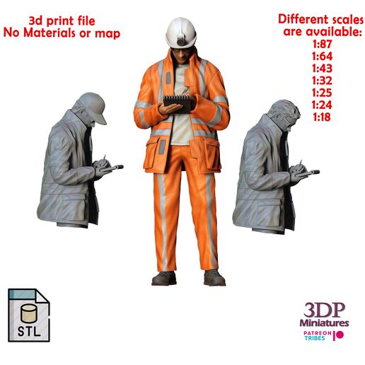 🛤️ N2 Railway Track Surveyor・ STL File for 3D printing・Cults