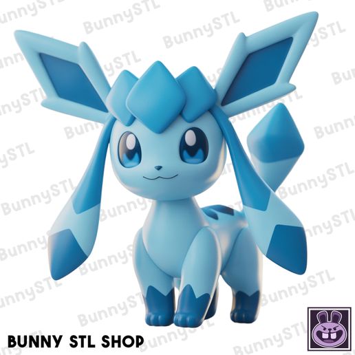 🐉 Glaceon - Pokemon figure・ STL File for 3D printing・Cults