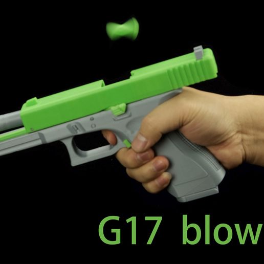 arquivo 3D zvc 3d prints toys g17 blowback (upload again) 🔫 ・modelo ...