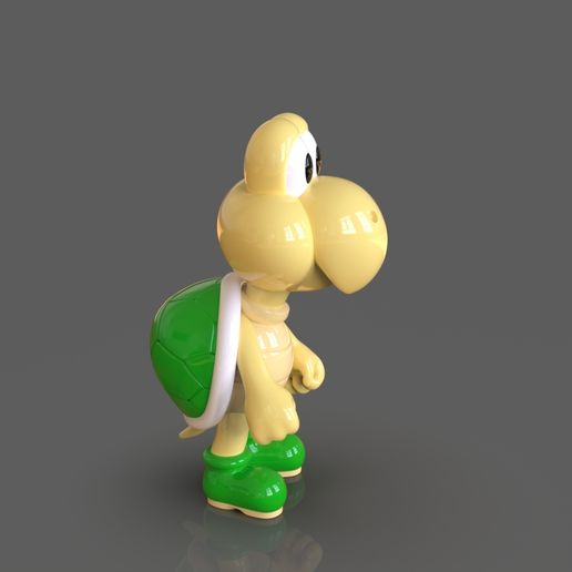 🐢 Koopa troopa・ STL File for 3D printing・Cults