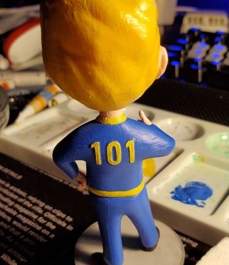 👦 Fallout Vault Boy Charisma Bobble Head・Free 3D File for ・Cults
