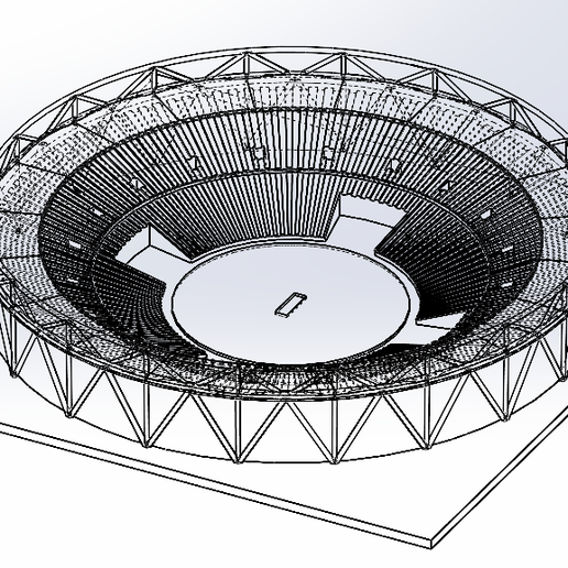 🏟️ Modular 3D Printable Stadium Arena – Scale Model STL・ STL File for ...