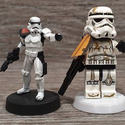 3D printable Lego Minifigure Base (27mm) • made with Creality CR-10・Cults