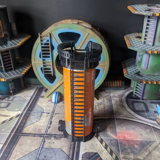 🐂 Red Bull Can Tower Set・Archivo STL Gratis para Impresión 3D・Cults