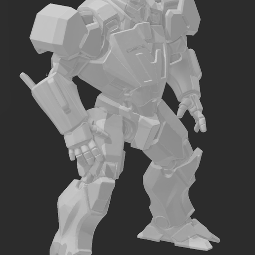 👨 DISPATCH - Mecha Man Final Armour・ STL File for 3D printing・Cults